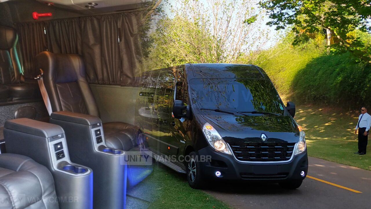 Aluguel de Semi Jetvan Van Luxo com Motorista - Unity Vans